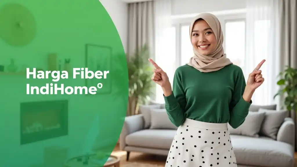 Harga Fiber IndiHome - Rp555.000 70% Rp166.500 diskon